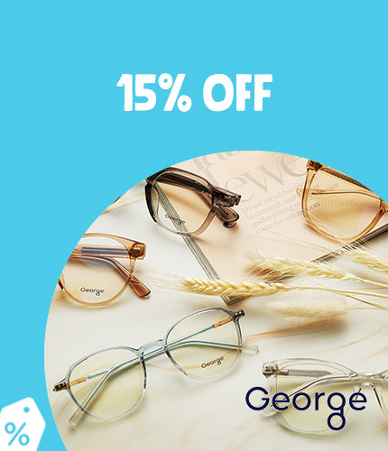 SMAC - George Optical 15% OFF on prescription lenses at select branches ...