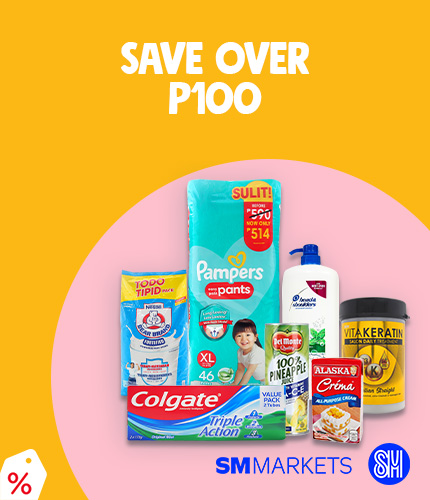 SMAC - SM Markets Save over P100 with your SMAC at SM Markets!