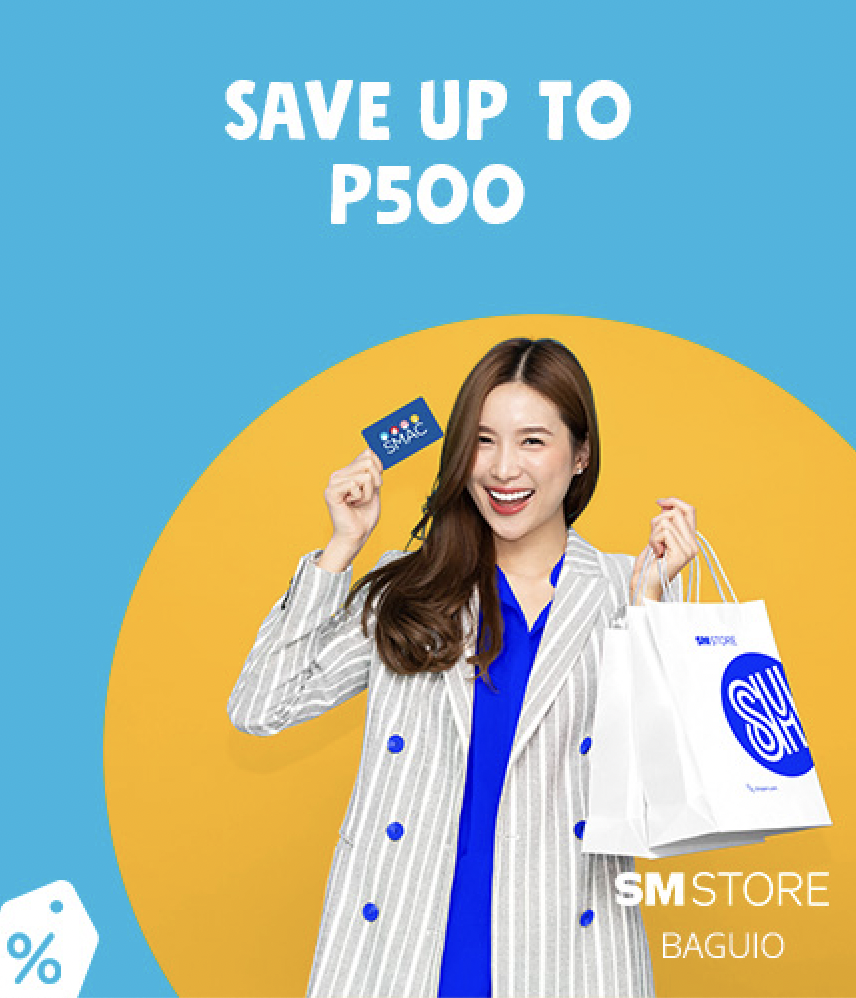 SMAC - SM Store Save P200 at SM Store Baguio