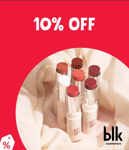 SMAC - BLK Cosmetics 10% OFF at select branches of BLK Cosmetics.