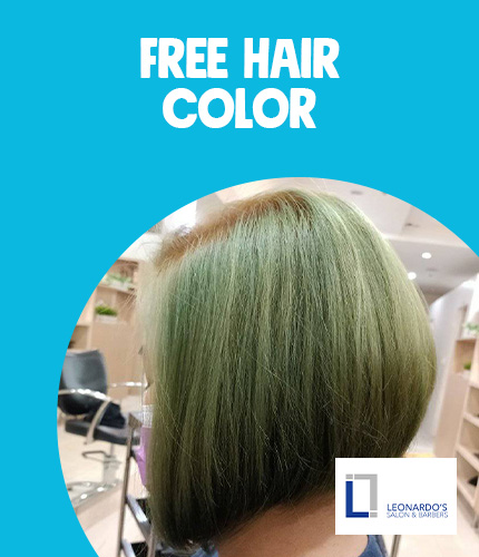 SMAC - Leonardo's Salon & Barbers FREE HAIR COLOR when you avail a ...