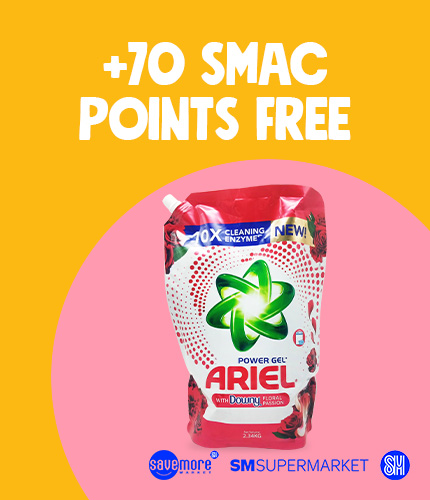 SMAC - SM Markets +70 SMAC Points FREE at SM Markets