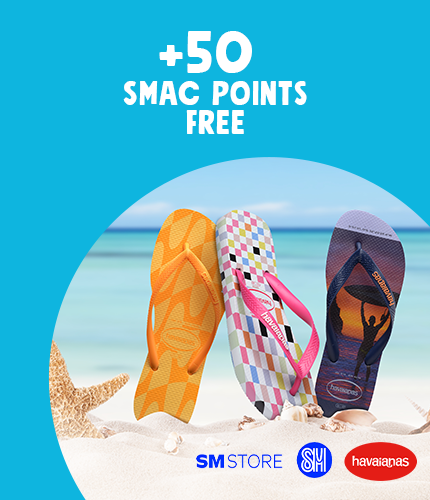 SMAC - Havaianas +50 SMAC Points FREE when you buy participating ...