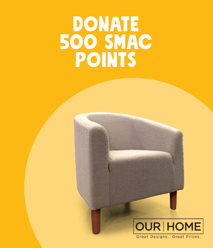 SMAC - Our Home Donate 500 SMAC Points with Our Home
