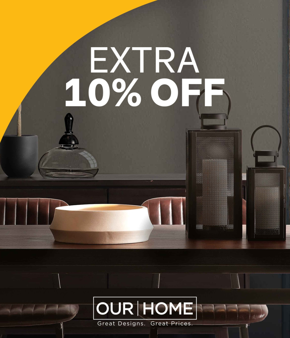SMAC - Our Home EXTRA 10% OFF during the Weekend Sale at OUR HOME