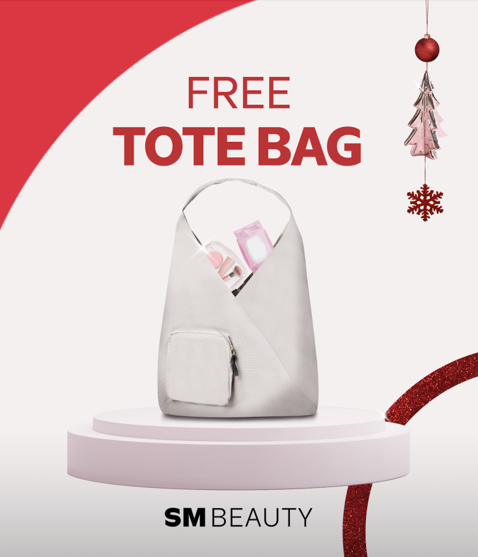 SMAC - SM Beauty FREE Tote Bag at SM Beauty